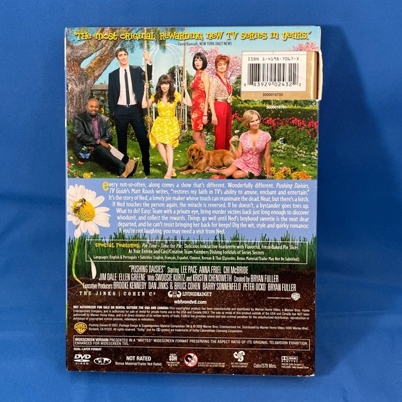 Warner Bros. | Media | Pushing Daisies The Complete First Season 3 Disc ...
